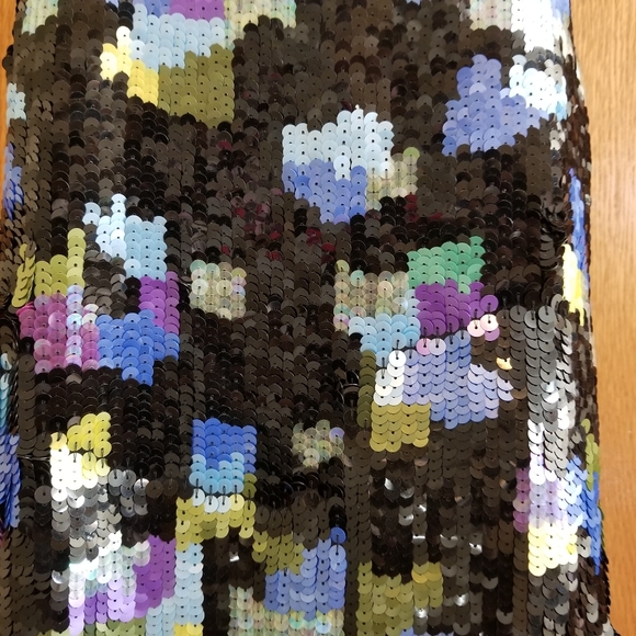 Tracy Reese | Dresses | Tracy Reece New York Black Sequin Mini Dress L ...